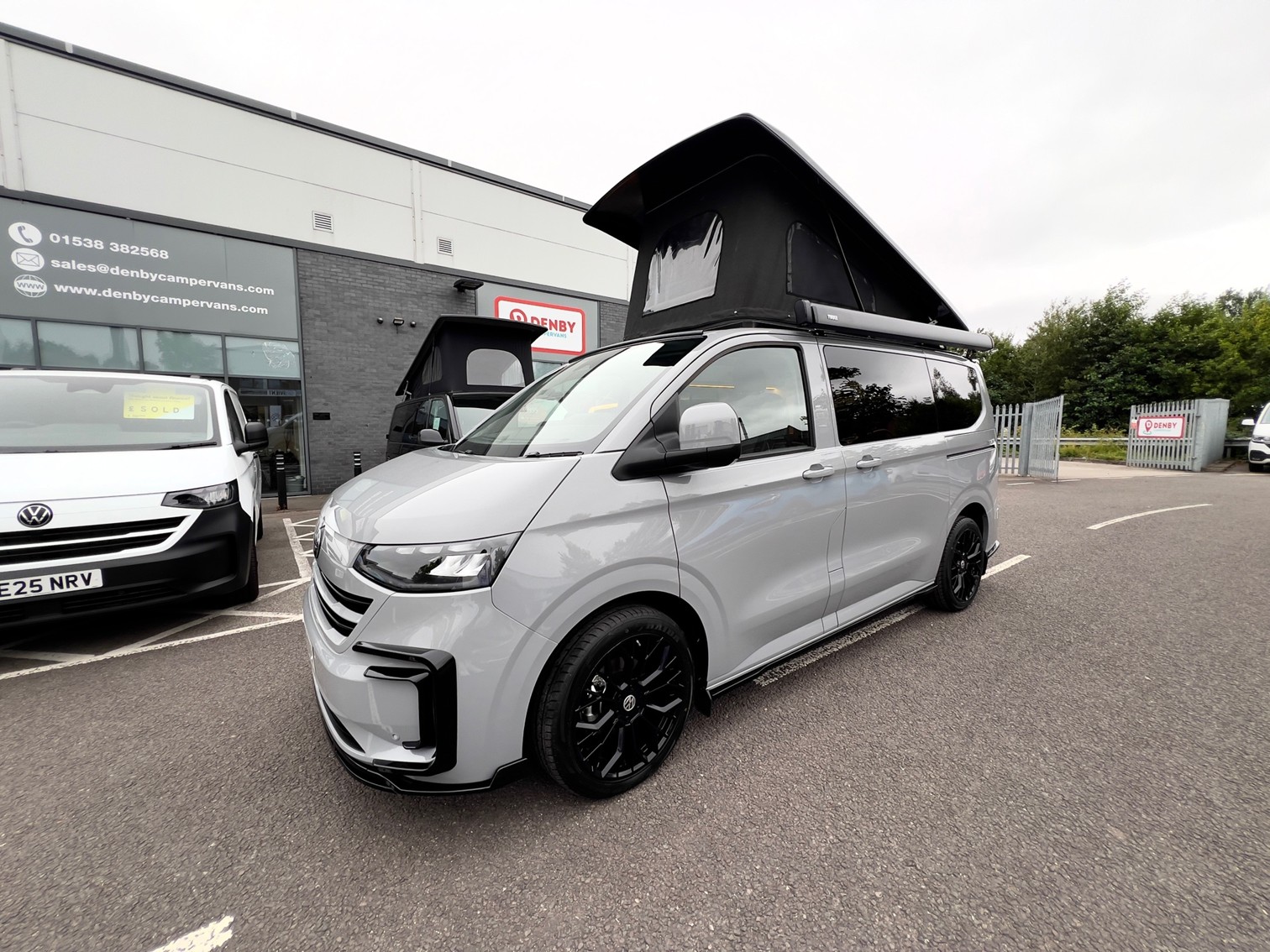 2026 VW T7 Transporter Campervan SWB Stone Grey - A0001 For Sale | Denby