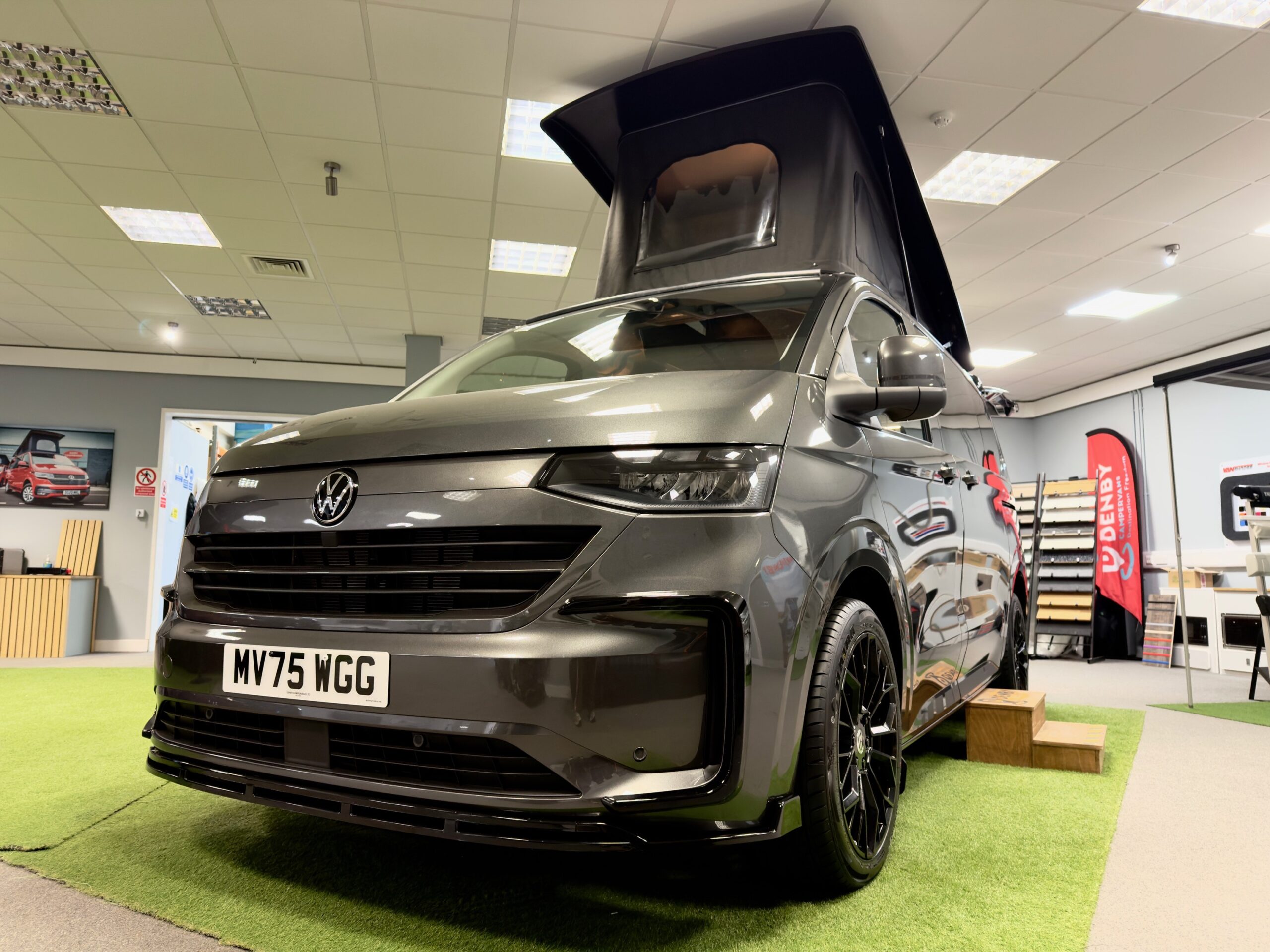 Brand New VW T7 Transporter Campervan SWB Graphite Dust A1483 For Sale ...