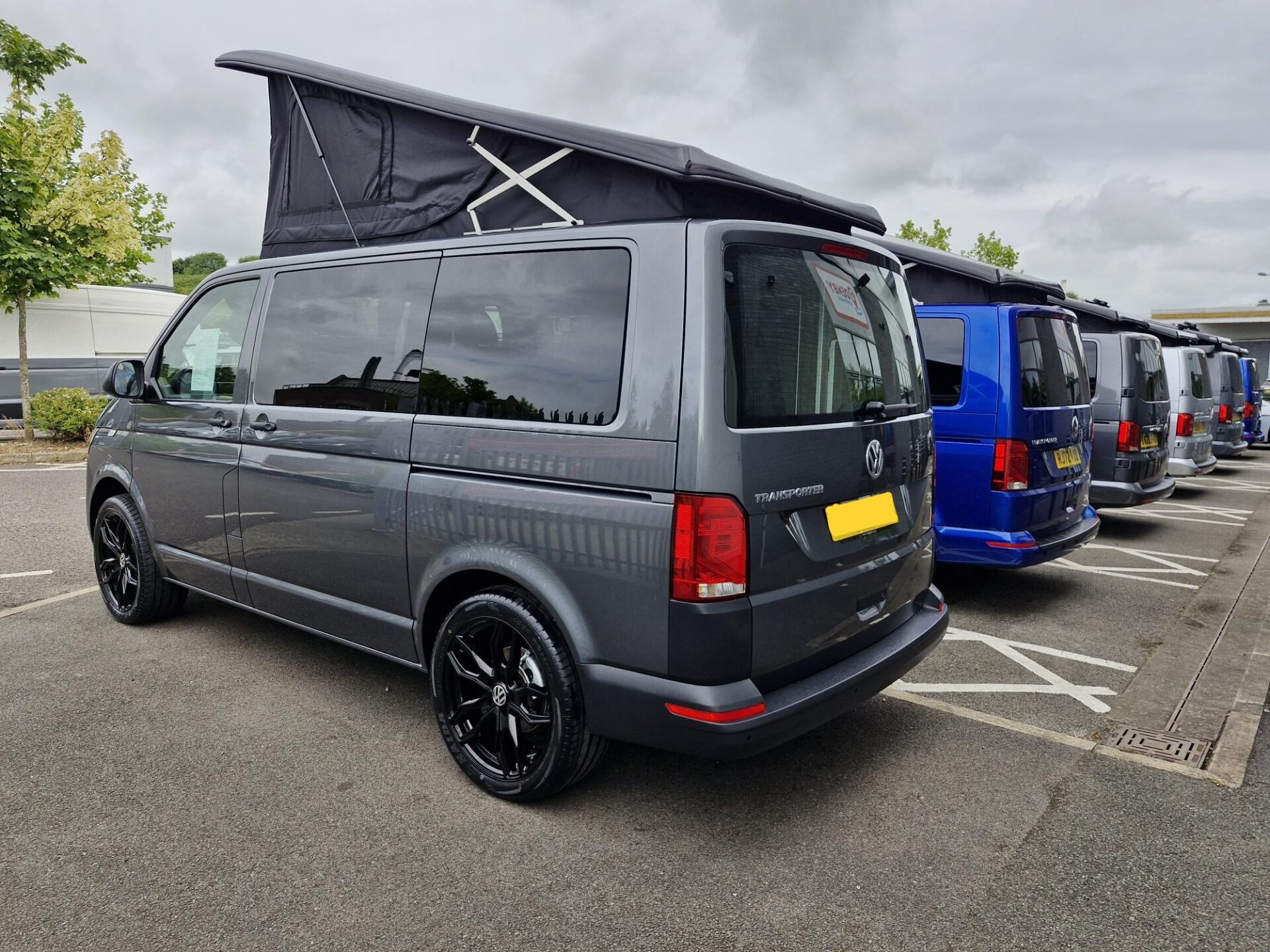 2023 VW T6.1 Transporter Campervan SWB Indium Grey A1541 For Sale | Denby